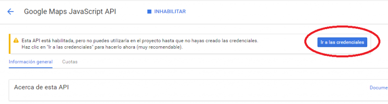 Cómo solucionar el error de Google Maps API: MissingKeyMapError - Hiberus Blog