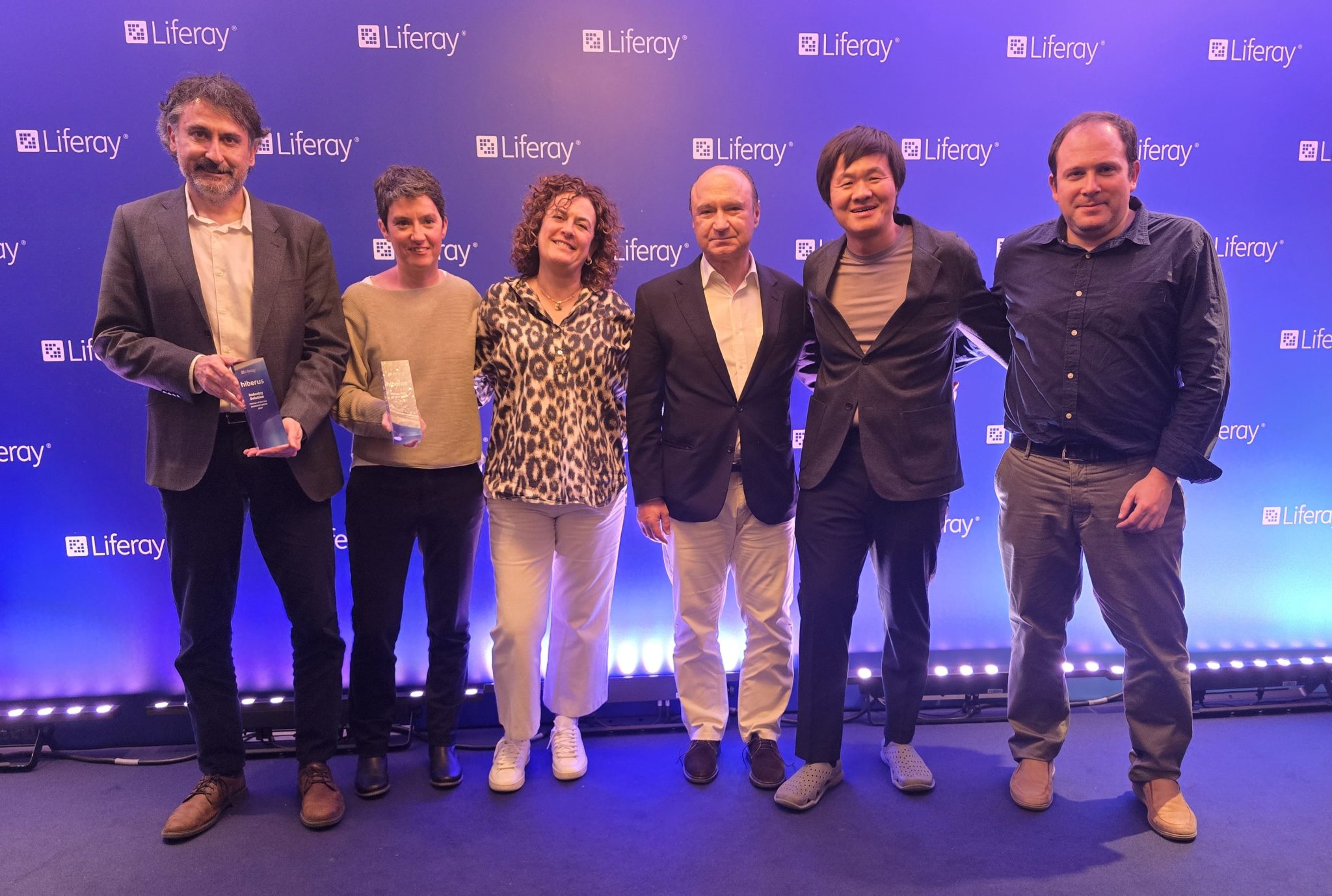 hiberus wins big at Liferay's Sales Kickoff in Athens, with two ...